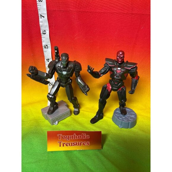 Marvel | Toys | Marvel Playmation Iron Man Red Skull Action Figures ...